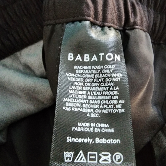 Babaton | Pants & Jumpsuits | Babaton Black Jogger Pants | Poshmark